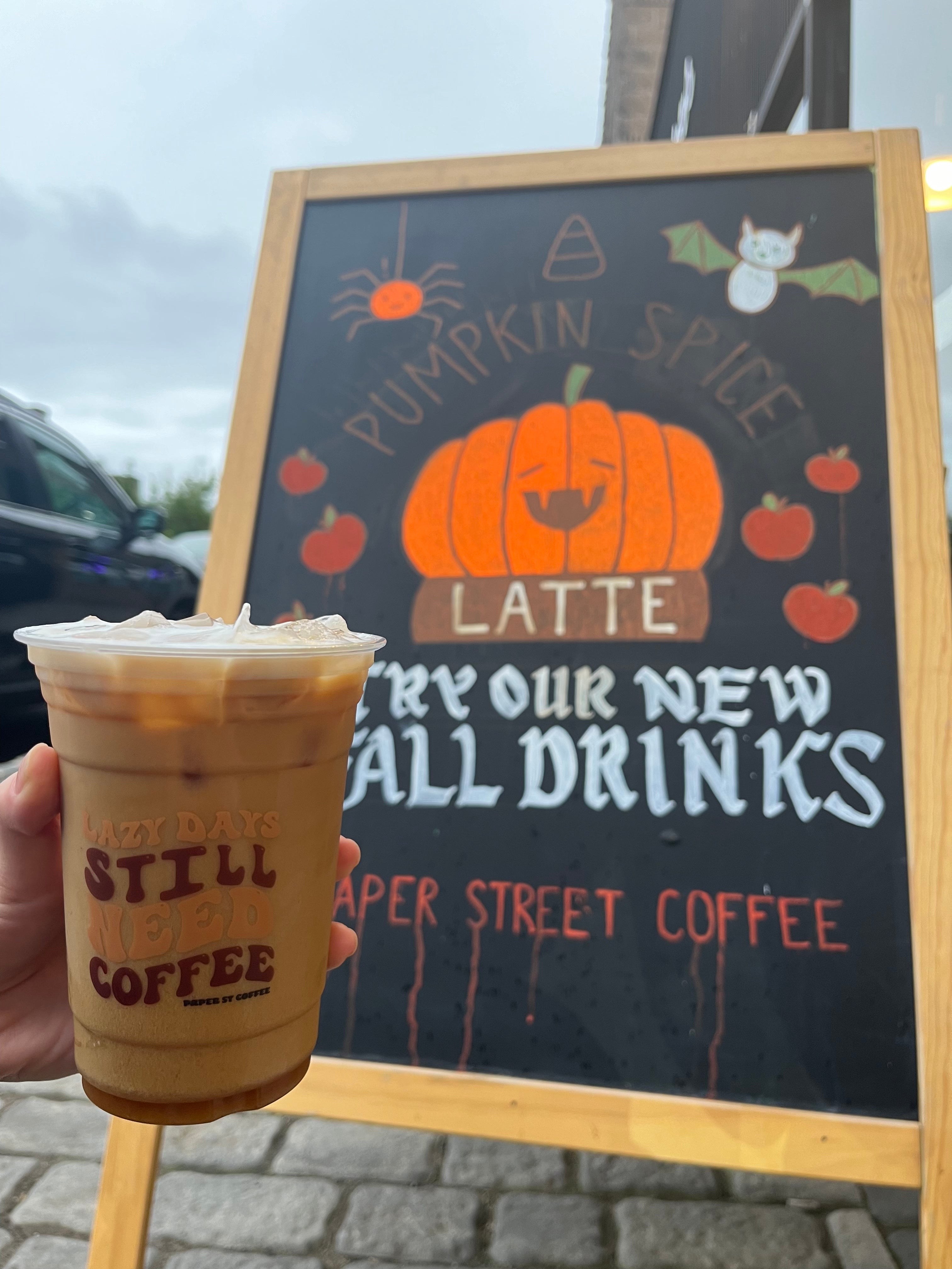 Pumpkin Spice Latte Extended + Fall Drink Flavors! – Paper Street Coffee