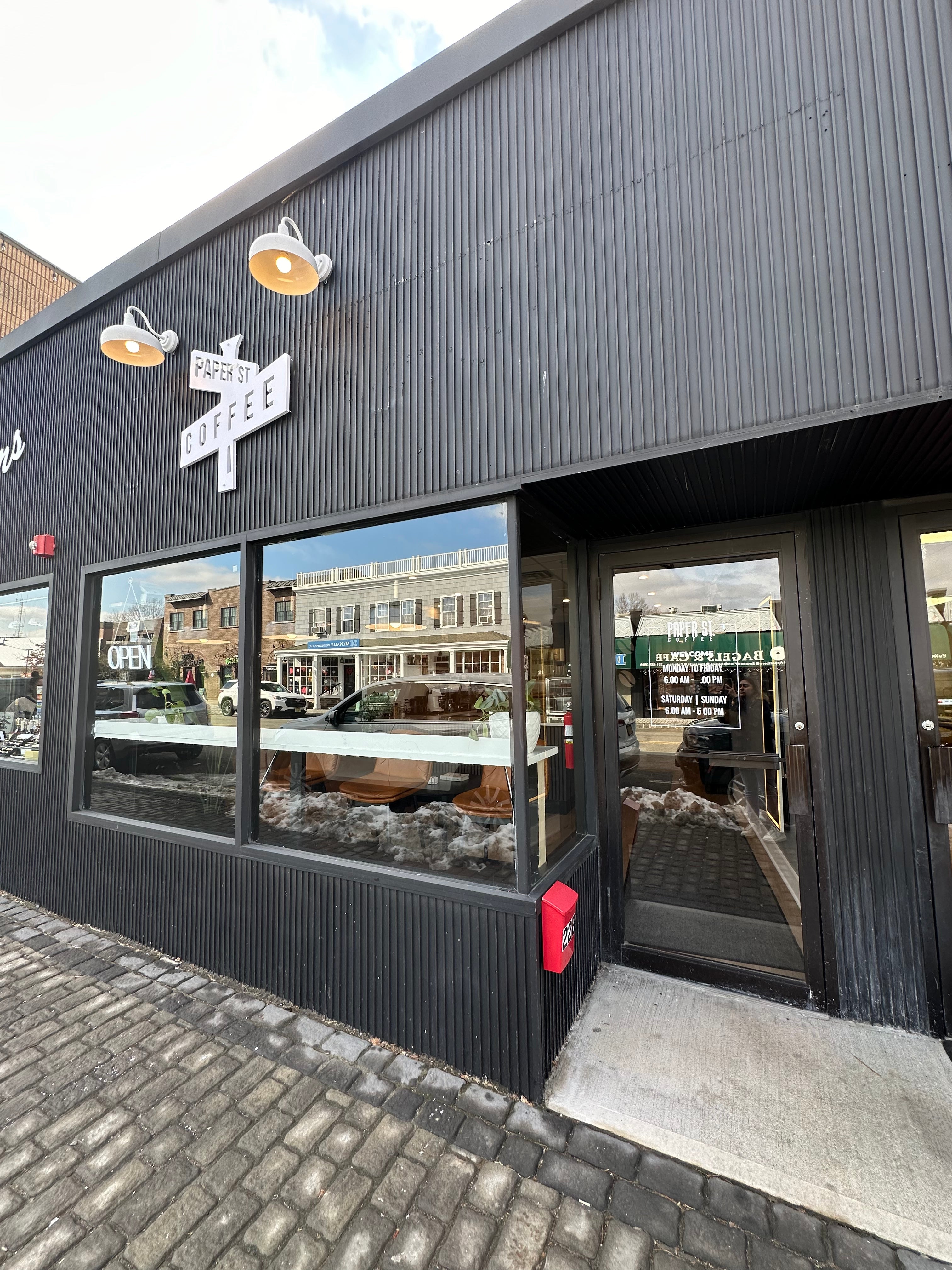 Grand Opening of Paper Street Coffee Cafe - Cresskill New Jersey