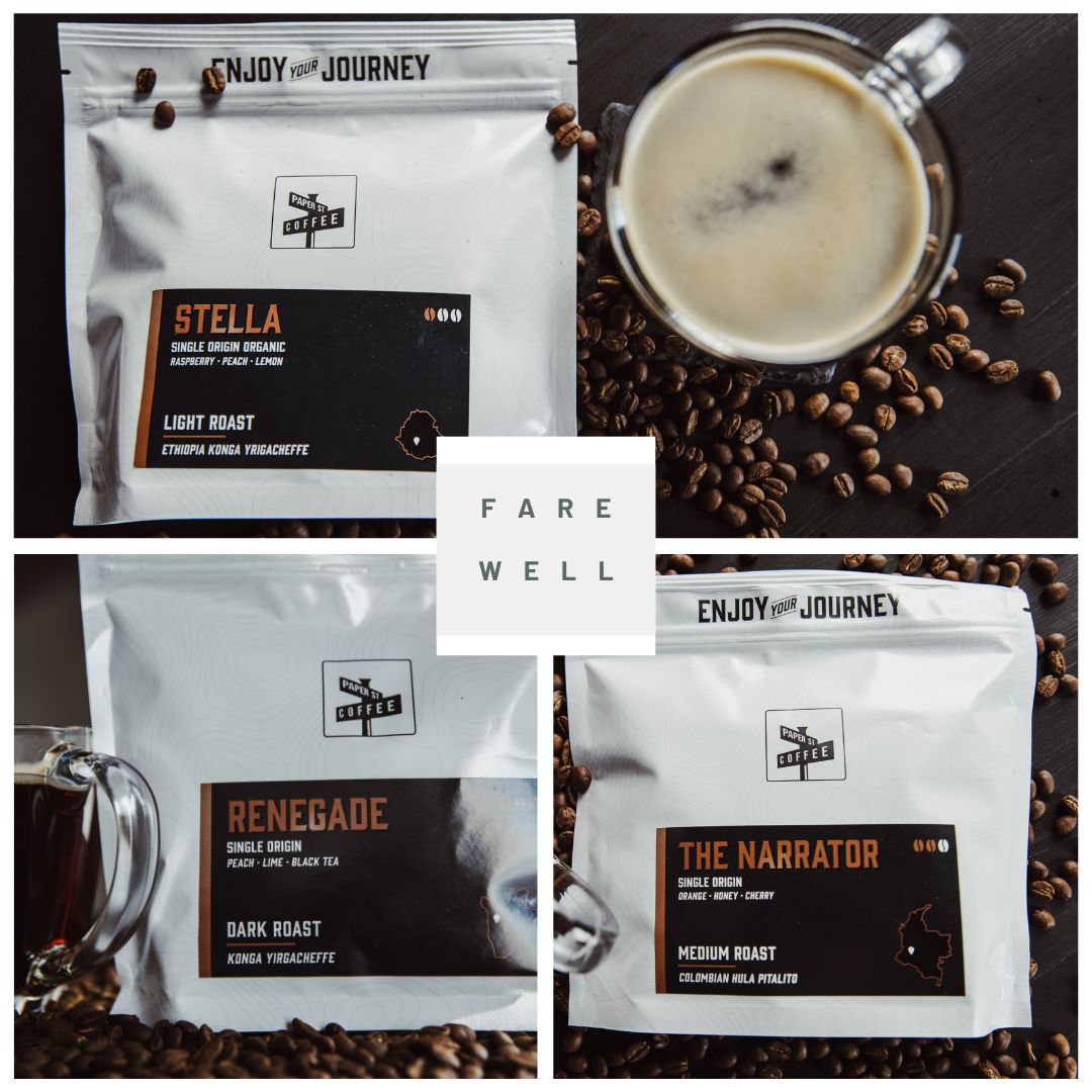 Retiring Roasts! Everything you need to know – Paper Street Coffee