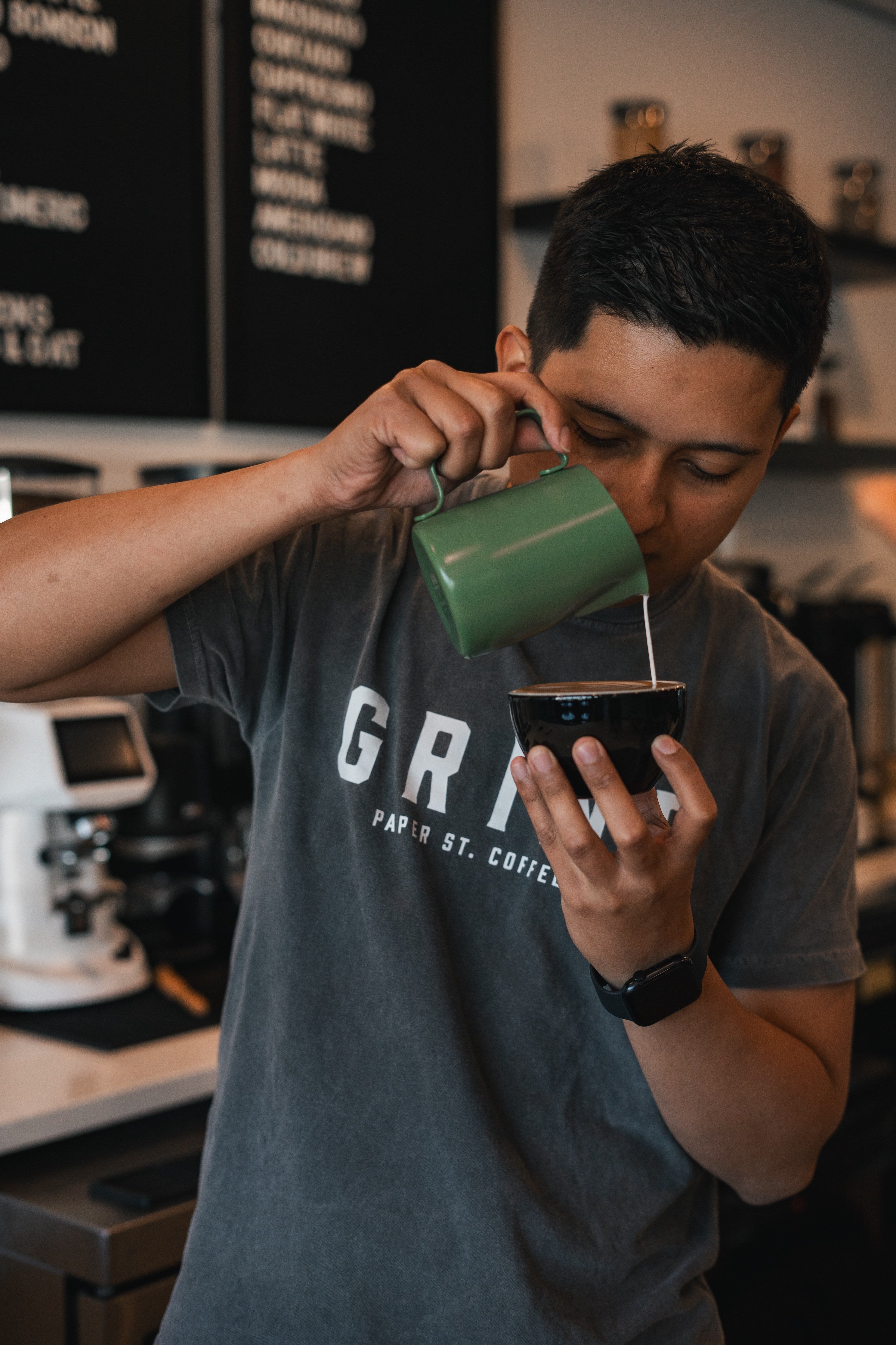 More Than A Brilliant Barista : Meet Juan-Camilo – Paper Street Coffee